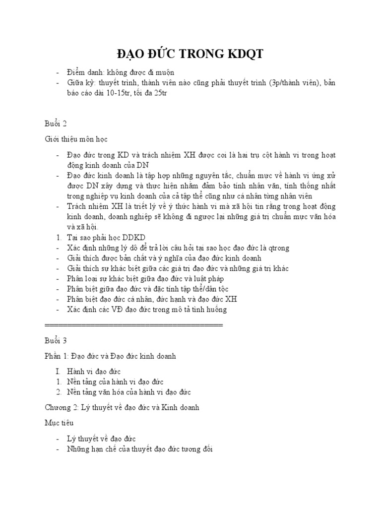Đ o Đ C Trong KDQT | PDF