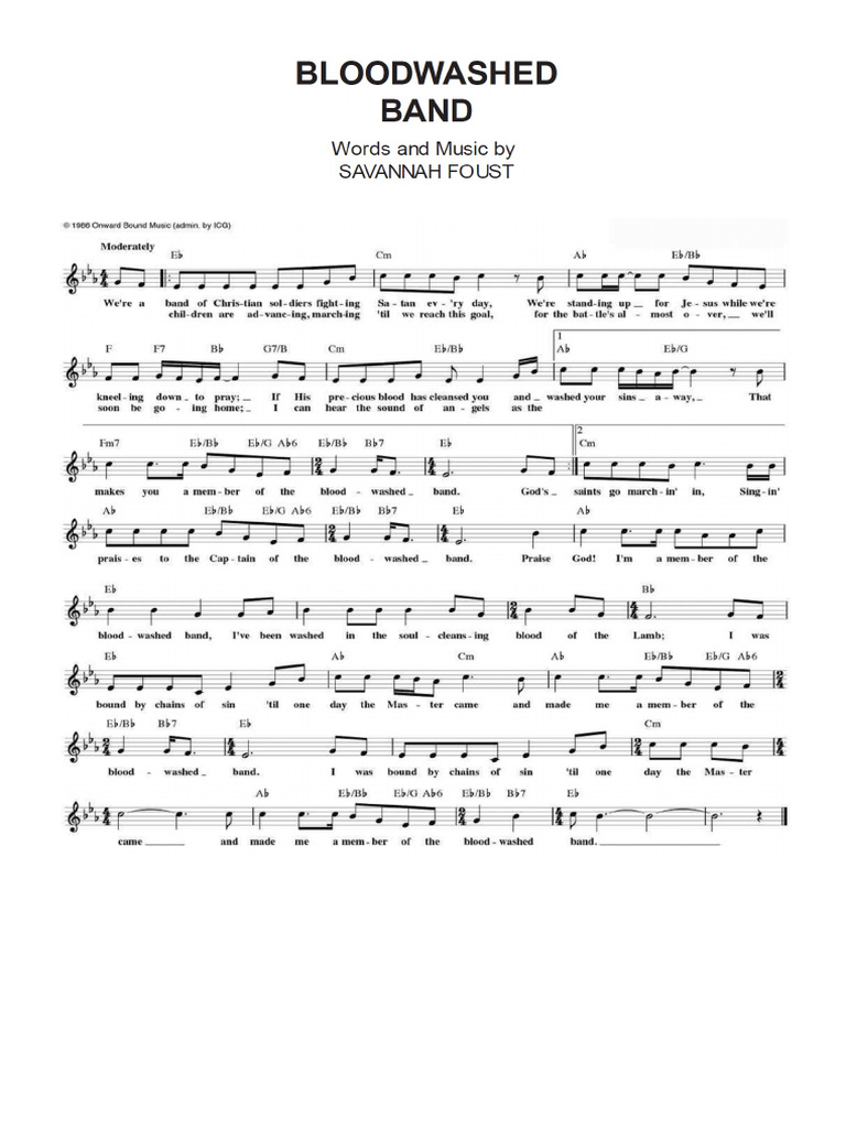 Bloodwashed Band | PDF