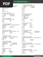 9cu Sinif Sinaq 1 | PDF | Verb | English Language