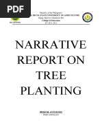 Narrative Report On Tree Planting | PDF