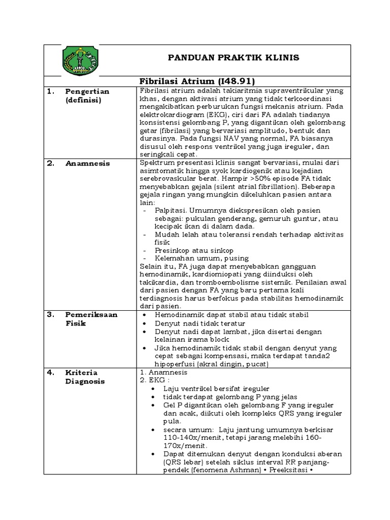Atrial Fibrilasi Revised | PDF
