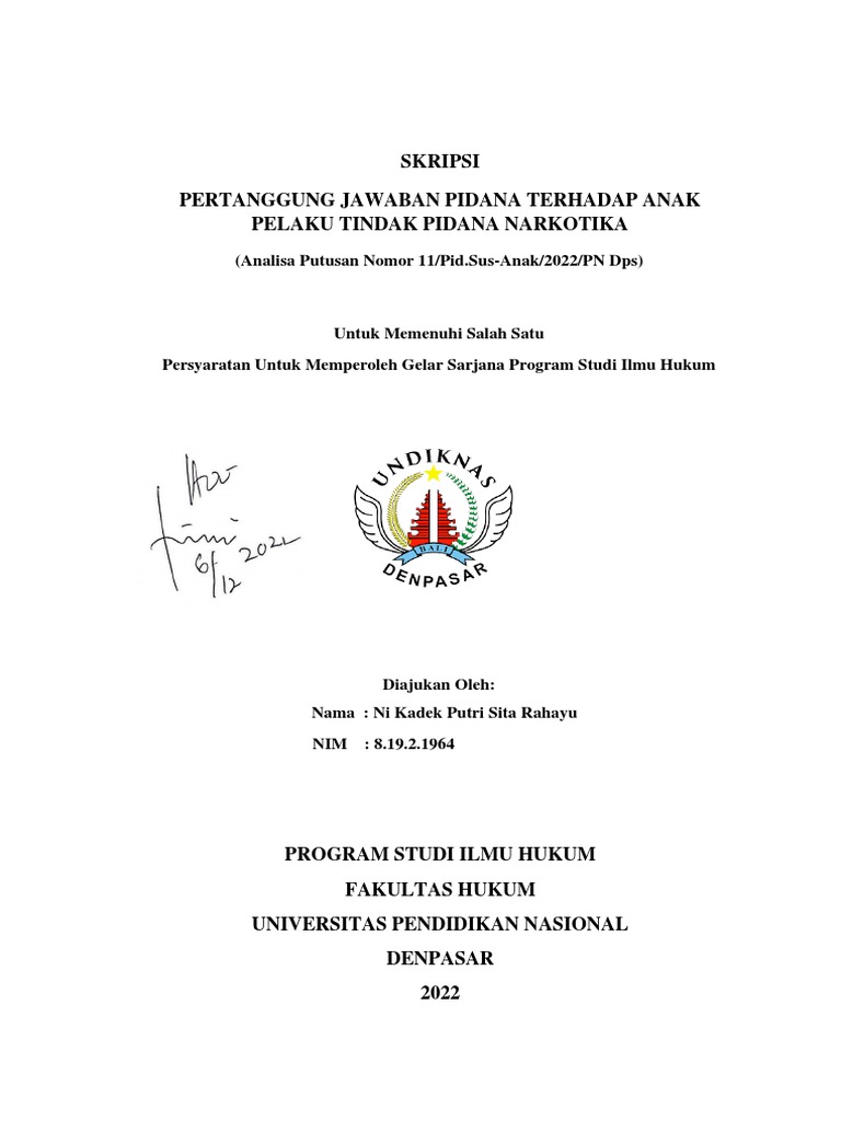 Skripsi Fix BGT Acc | PDF