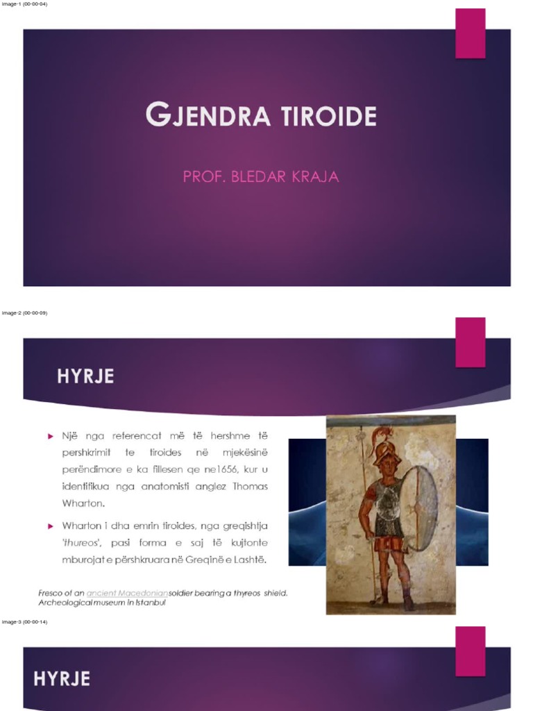 Gjendra Tiroide | PDF