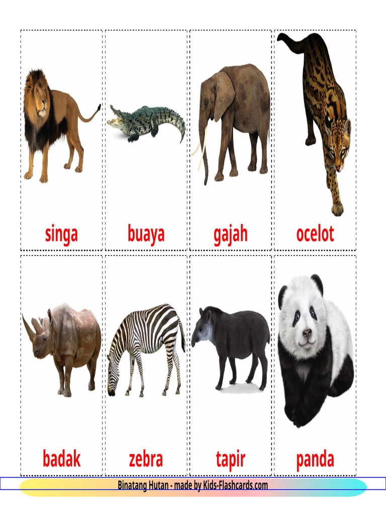 binatang-hutan-8-a4 | PDF