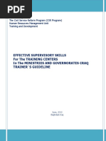 Supervisory Skills Training Module | PDF | Leadership | Performance ...