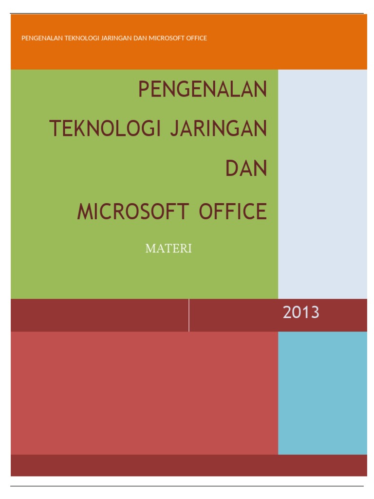 Buku - Pedoman - MS - Office .1 | PDF