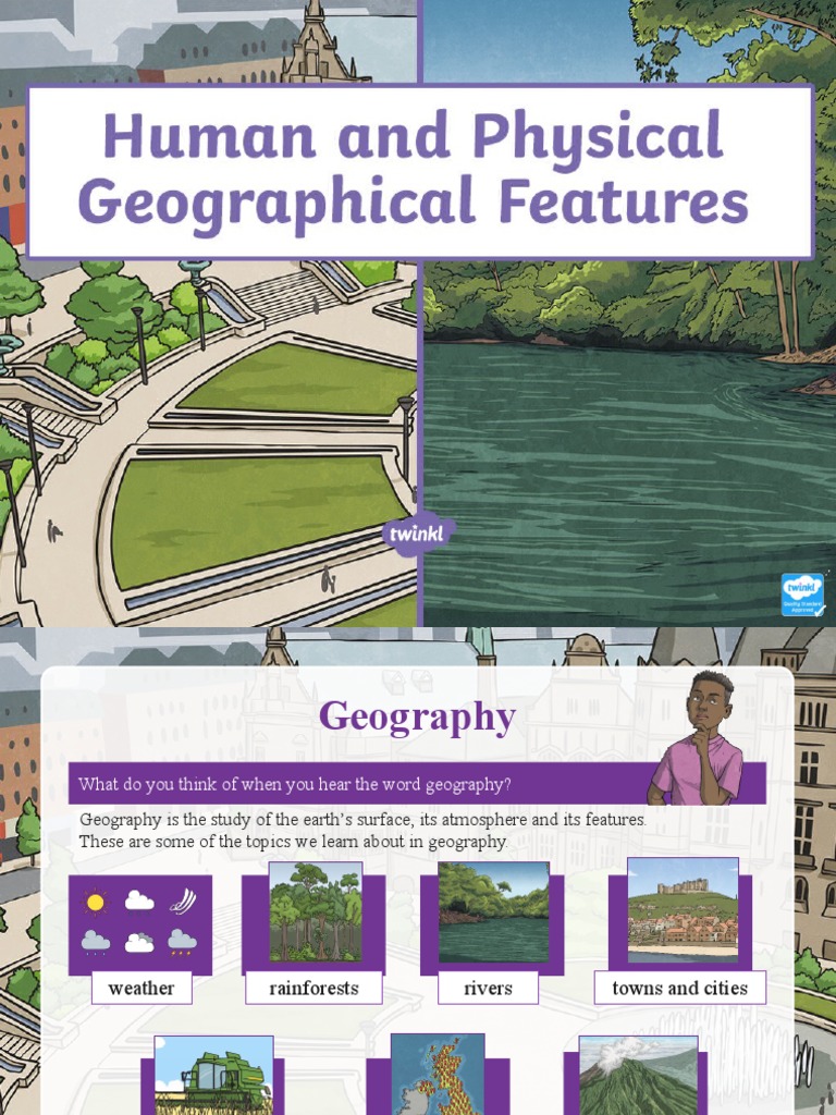 T G 752 ks2 Human and Physical Geographical Features PPT - Ver - 4 | PDF