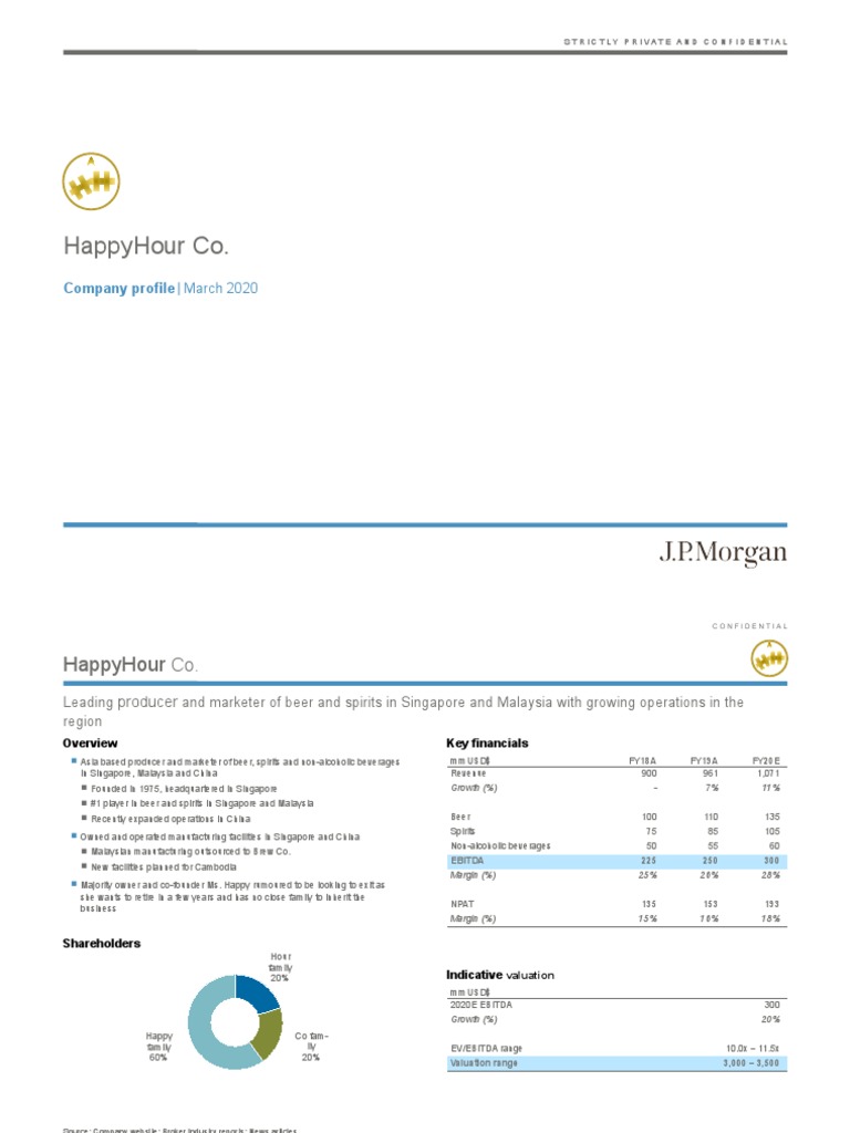 JP Morgan Task 2 Forager | PDF | Valuation (Finance) | Economies