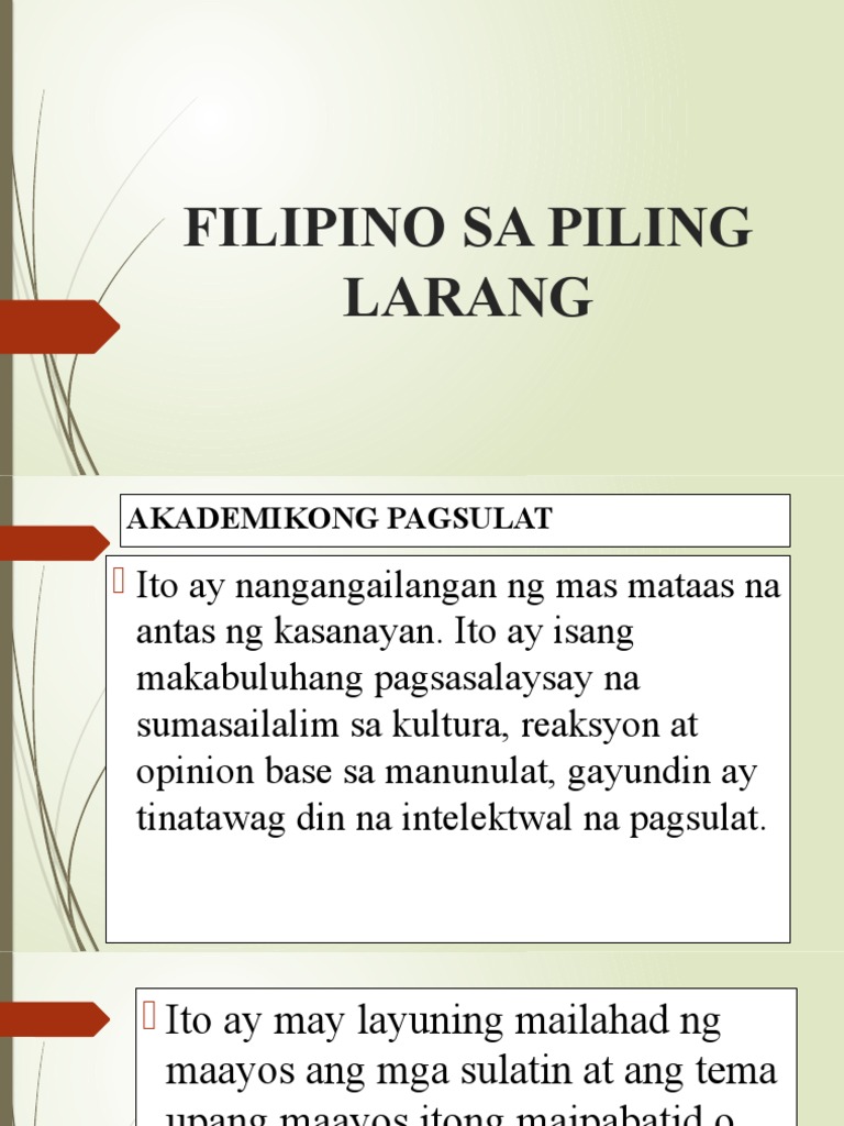 Filpal 1 | PDF