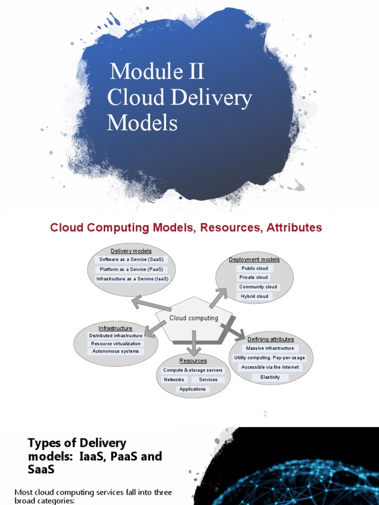 Unit II Cloud Delivery Models | PDF | Cloud Computing | Platform As A Service