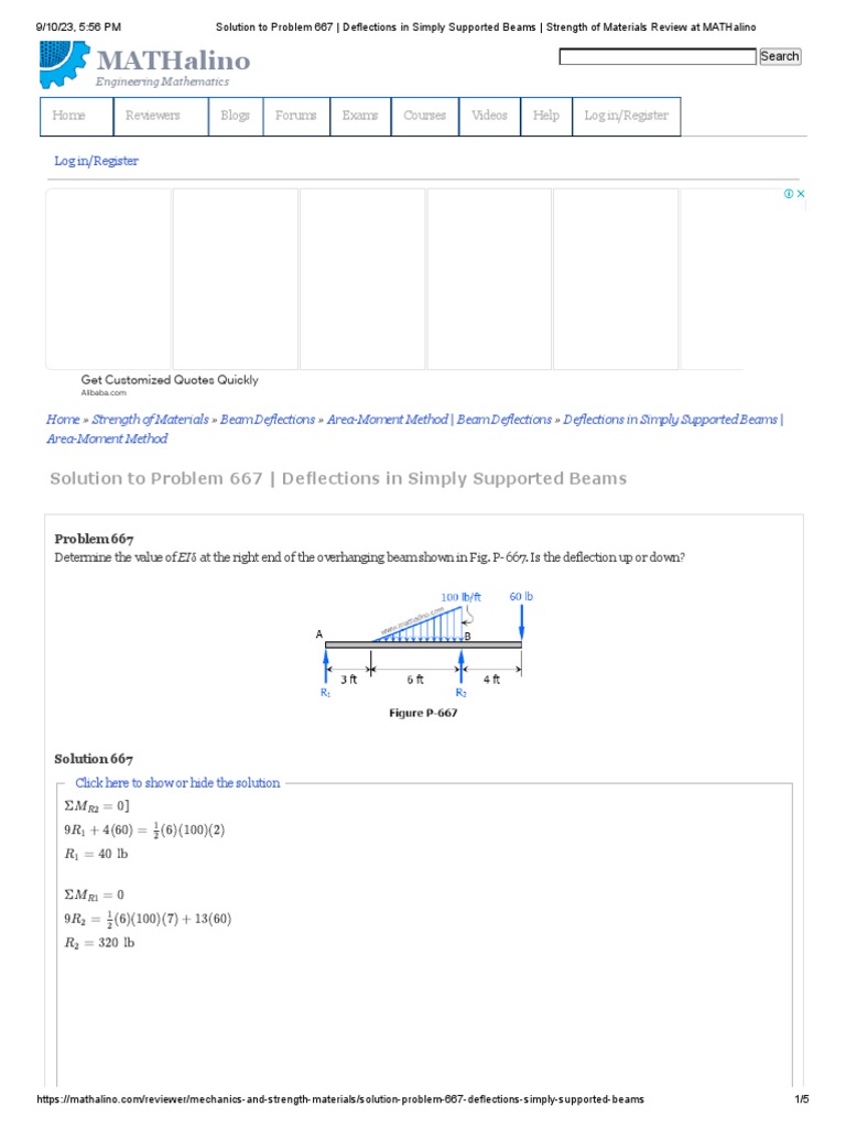 Mathalino: Log In/Register | PDF | Beam (Structure) | Building Engineering