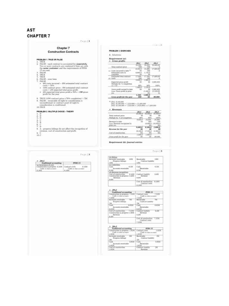 Ast - Chapter 7 | PDF