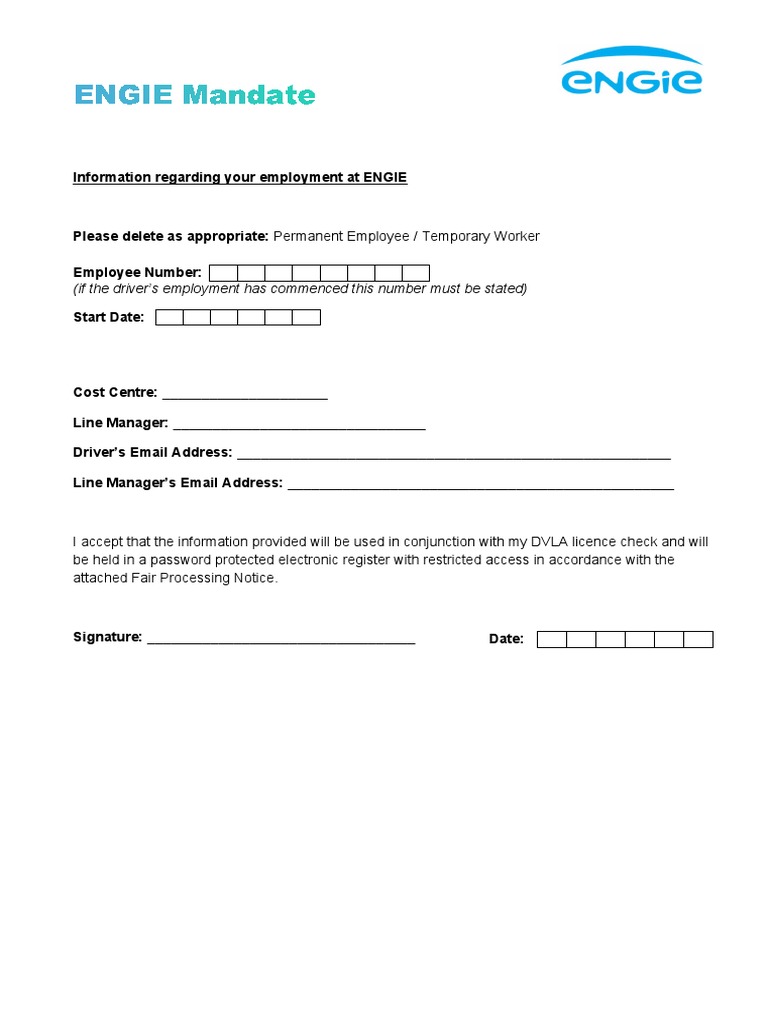 ENGIE Mandate | PDF | Law