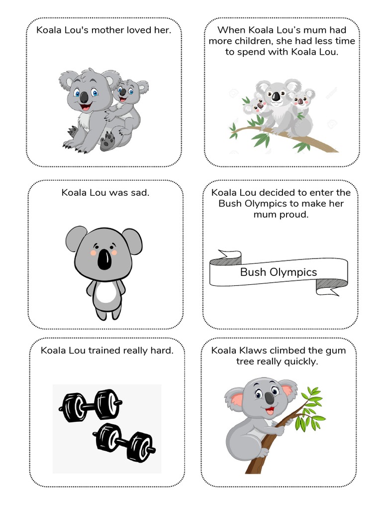Koala Lou's Mother Loved Her. | PDF