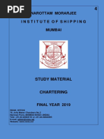 6 Principles of Chartering | PDF | Cargo | Water Transport
