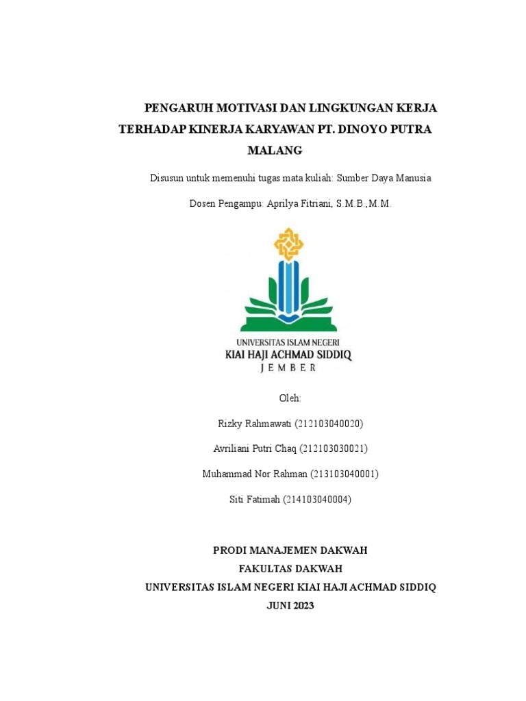 Kel.6 - Penelitian MSDM - Jurnal Penelitian Kuantitatif | PDF
