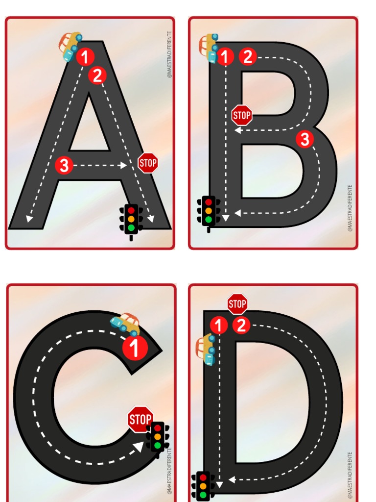 ABECEDARIO CARRETERA NUEVO | PDF