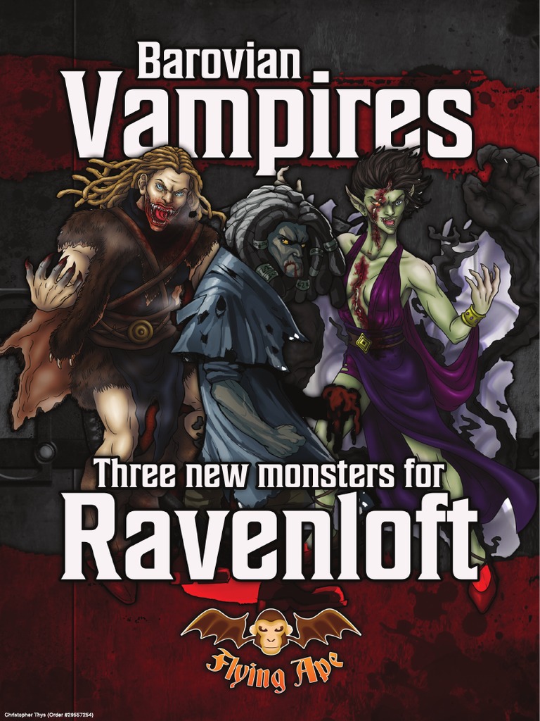 Barovian Vampires Three New Monsters For Ravenloft | PDF