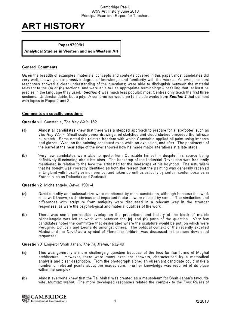 Art History: The Hay Wain. Small Scale Pencil Drawings, Oil Sketches ...