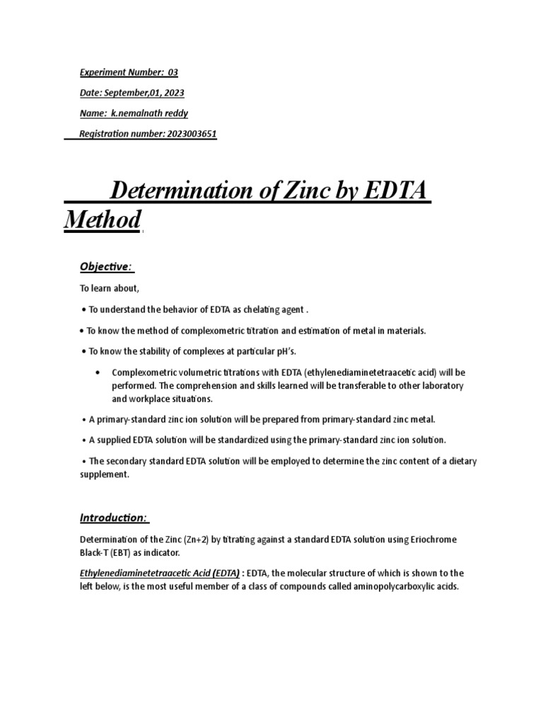Editable Experiment Record Template | Download Free PDF | Chemistry ...