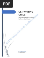 OET Writing (With 10 Sample Letters) For Doctors by Maggie Ryan Updated ...
