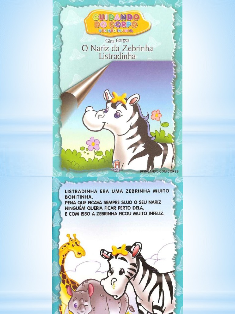 BORGES, Gina - O Nariz Da Zebrinha Listradinha | PDF