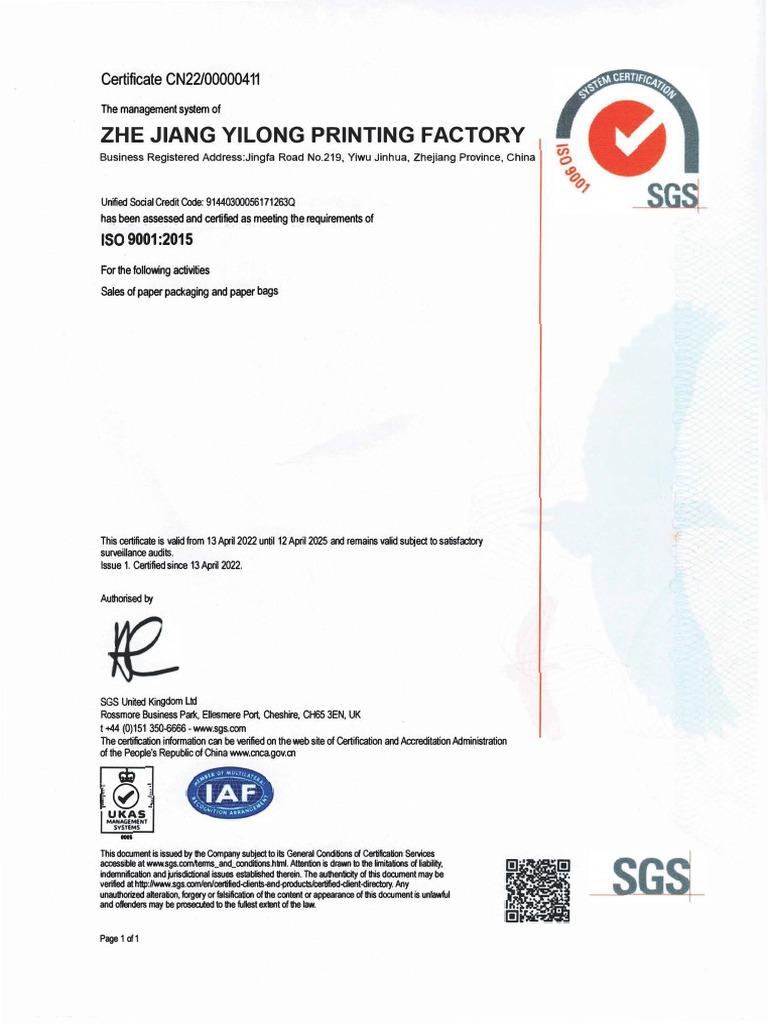 Iso 9001 | PDF