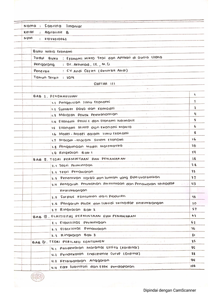 Mikro Ekonomi Pdf