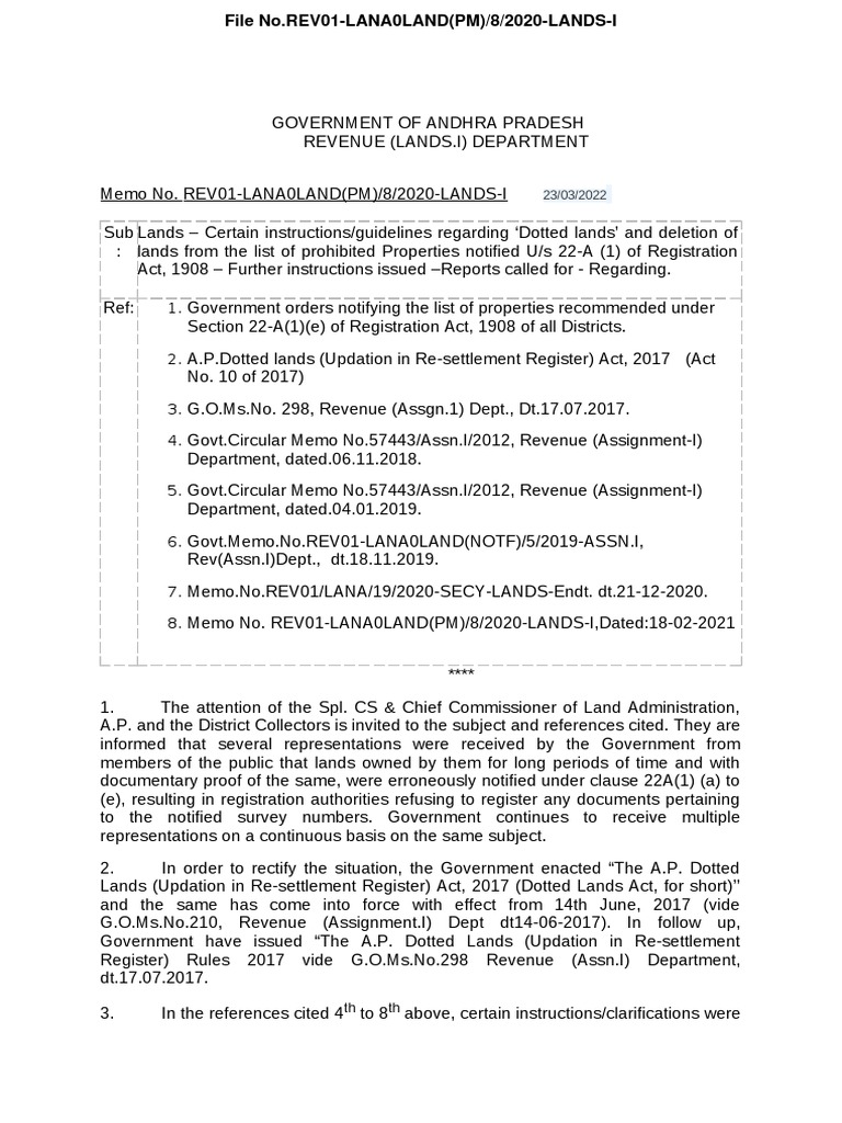 Dotted Lands Circular | PDF | Common Law | Public Law Dotted Lands Circular | PDF | Common Law | Public Law