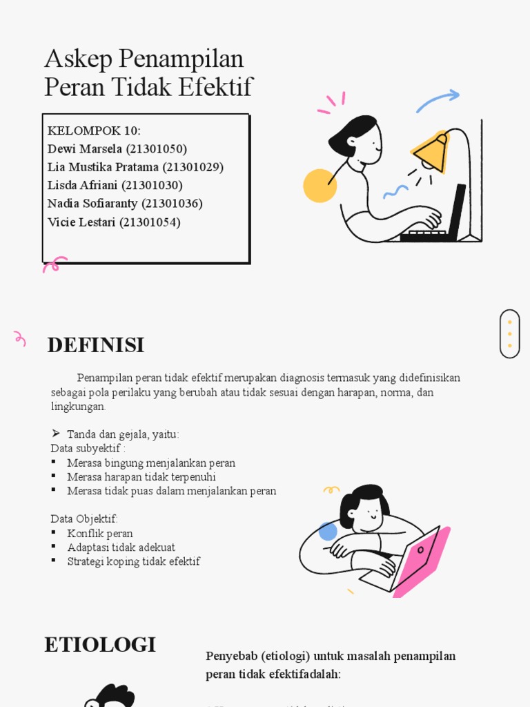 Penampilan Peran Tidak Efektif | PDF