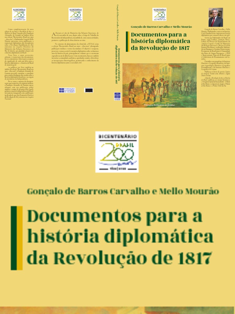 Documentos para A Historia Diplomatica Da Revolucao de 1817 | PDF ...