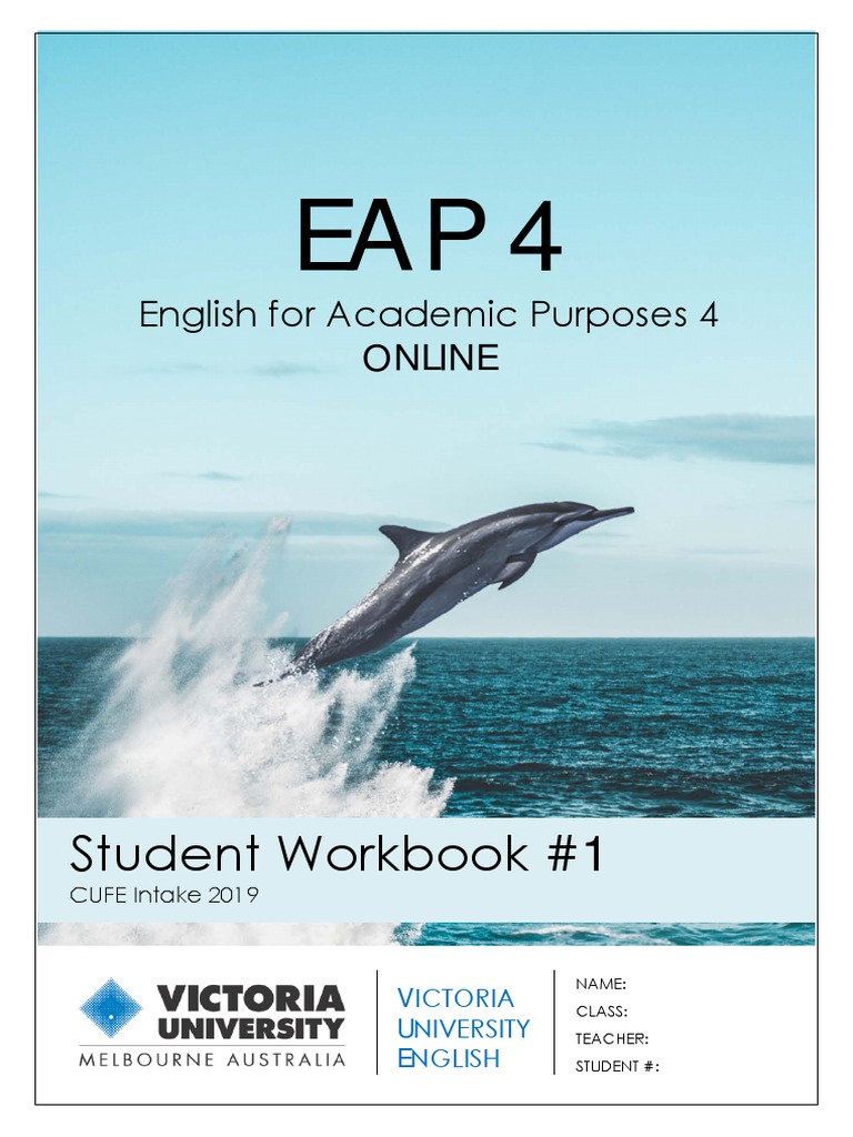 EAP 4 Online Student Workbook | PDF | Essays | Whales