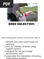 SOP For Seed QA Lab | PDF | Seed | Quality Assurance