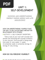 Lesson Personal Development - Lesson 2 | PDF | Self Concept | Feeling