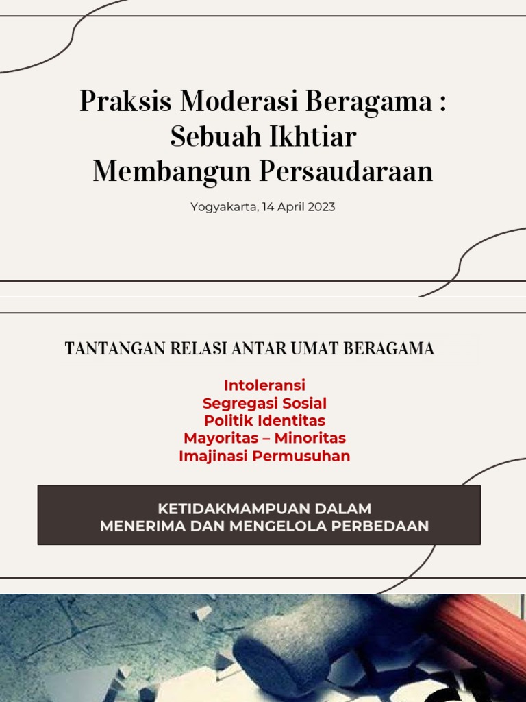Praksis Moderasi Beragama | PDF