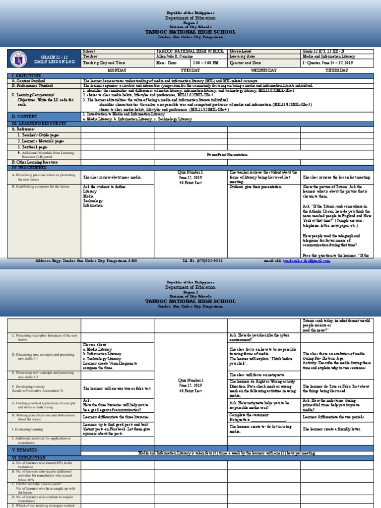 DLL MIL Week 2 | PDF