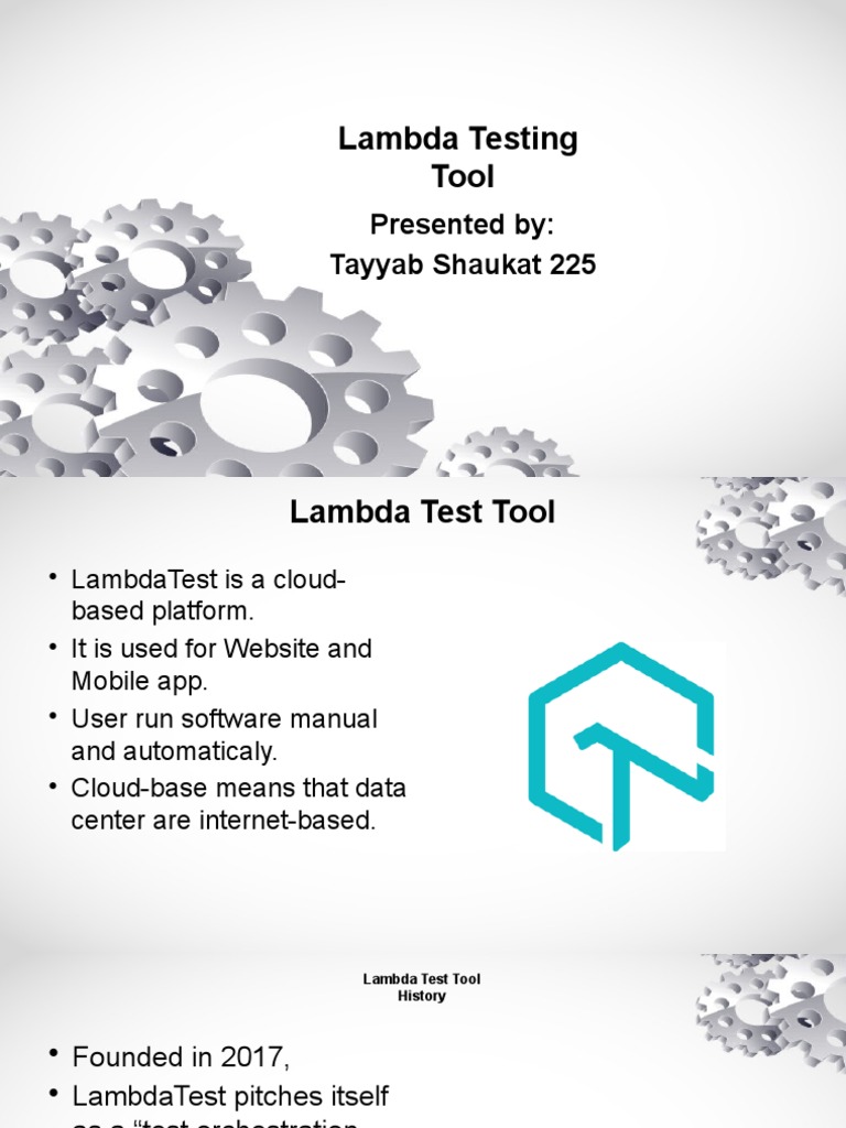 LambdaTest: Cloud-Based Testing Tool | PDF | Business