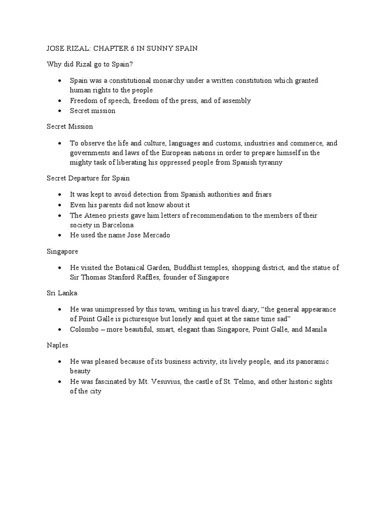 Chapter 6 Rizal | PDF | Academic Degree