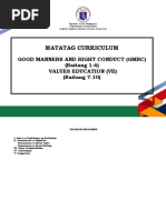 Deped Core Values | PDF | Value (Ethics) | Social Institutions