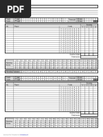 FIBA 3x3 Scoresheet | PDF | Sports | Sports Rules And Regulations