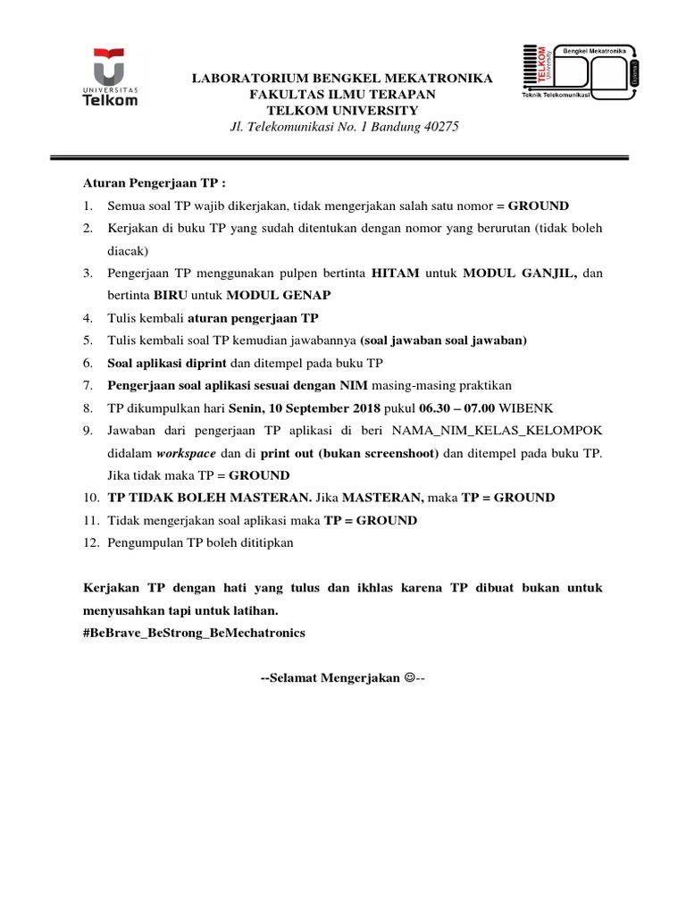 TP Modul 4 - Pengenalan Peralatan Mekanik | PDF