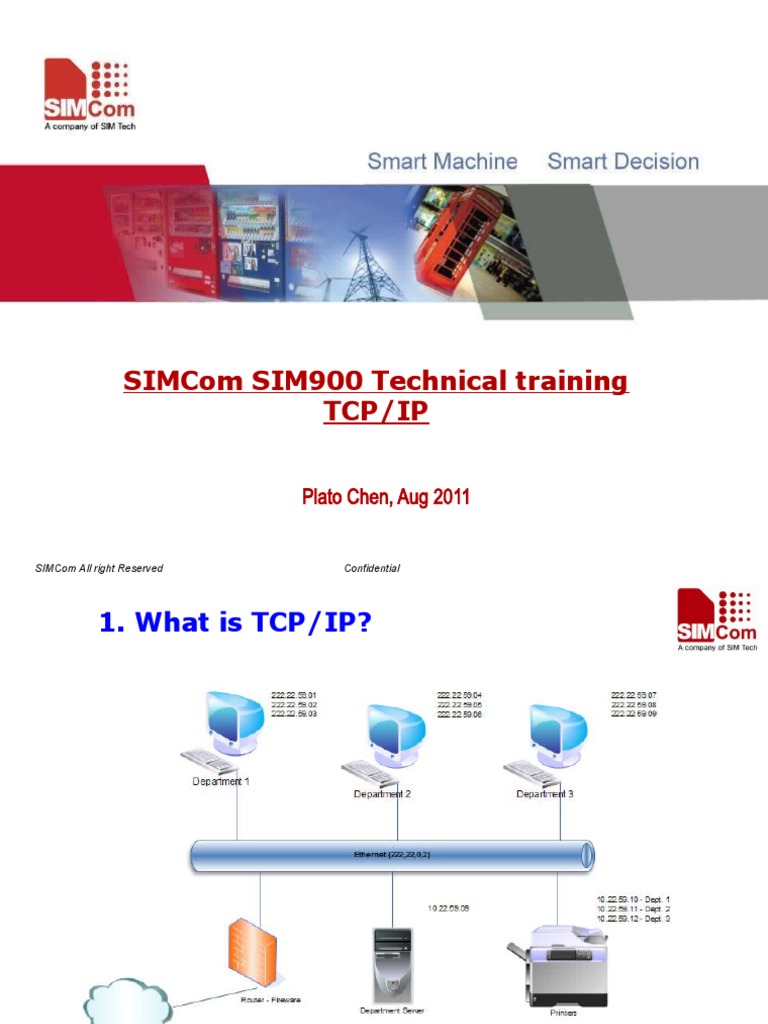 Sim900 Training Tcpip Download Free Pdf Transmission Control Protocol Internet Protocol Suite 