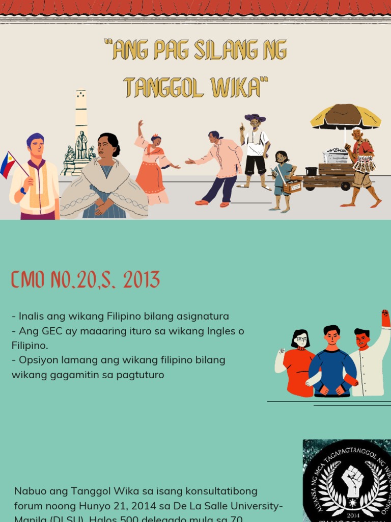 Ang Pag Silang NG Tanggol Wika | PDF