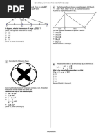 Math Problem Solving Questions | PDF | Area | Elementary Geometry