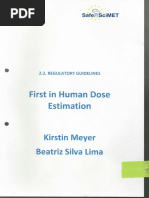 MABEL Dose Calculation in Drug Development | PDF | Pharmacology ...
