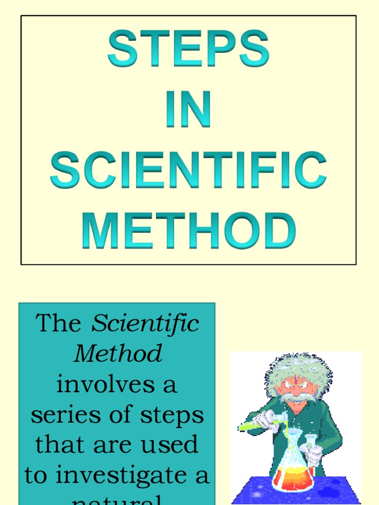 Scientific Method | PDF | Experiment | Scientific Method