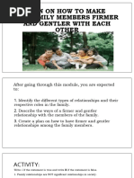 Personal Development: Quarter 2 - Module 4 | PDF | Leadership | Love