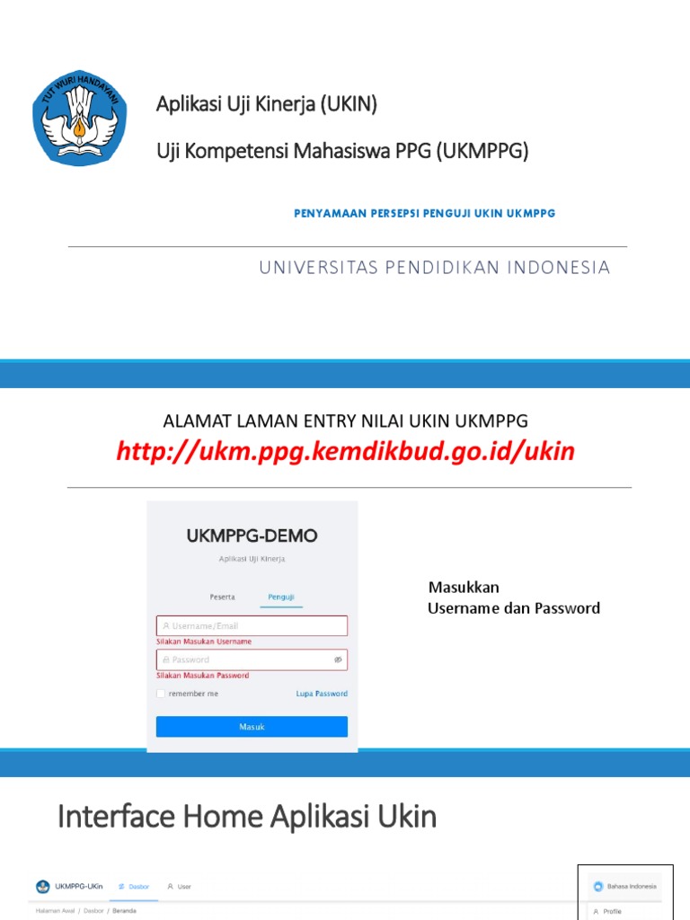 Panduan Aplikasi UKIN Penguji 2022 | PDF | Bisnis | Teknologi & Rekayasa
