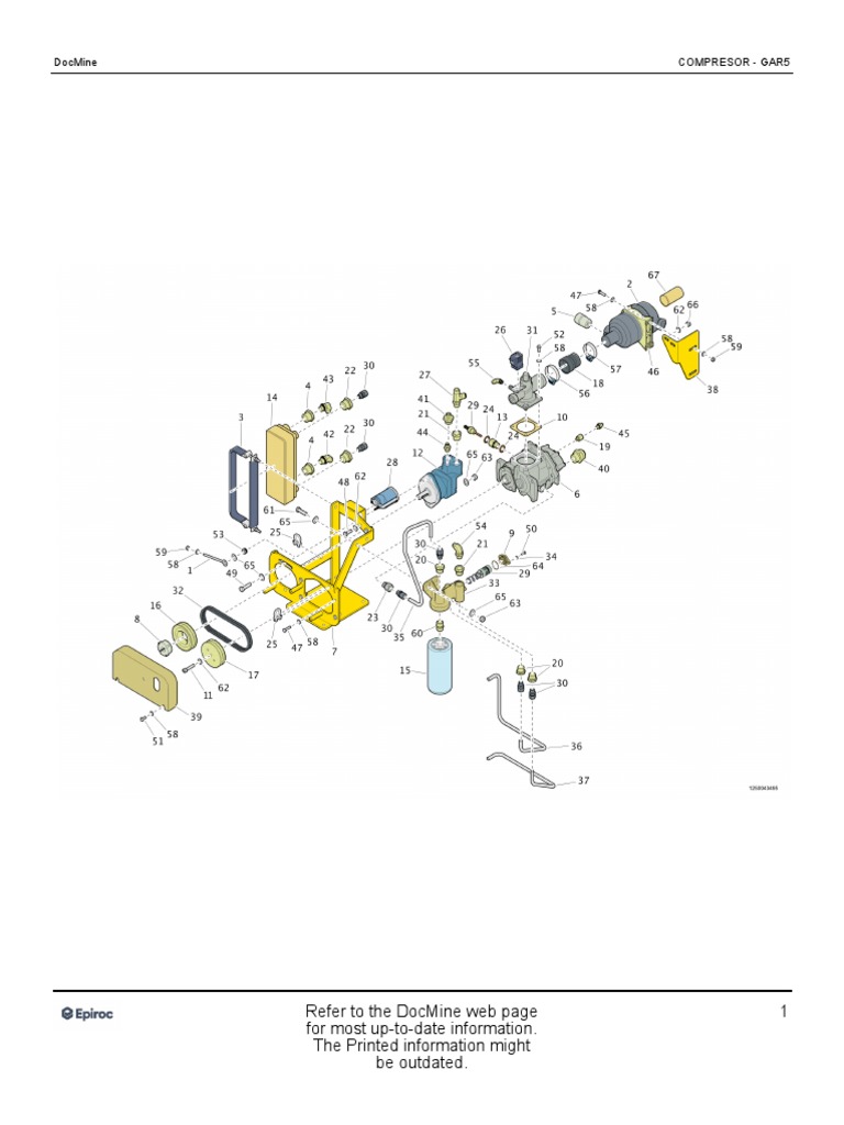 Partes Compresor Gar 5 | PDF | Tools | Plumbing