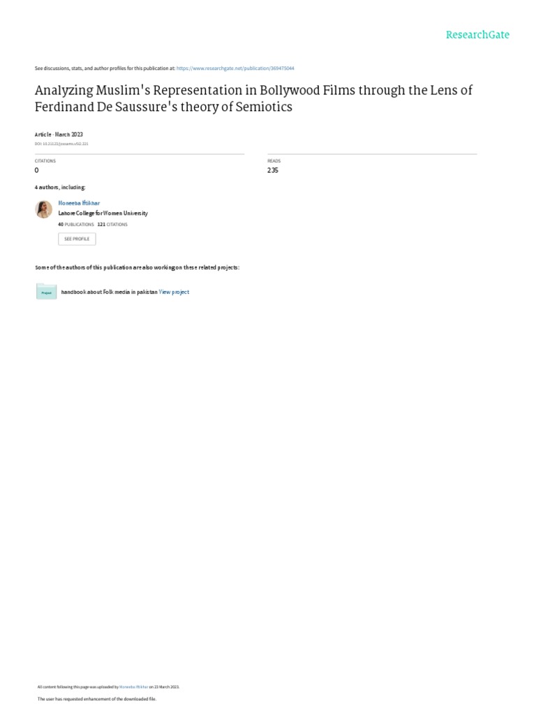 Semiotic Analysis | PDF | Semiotics